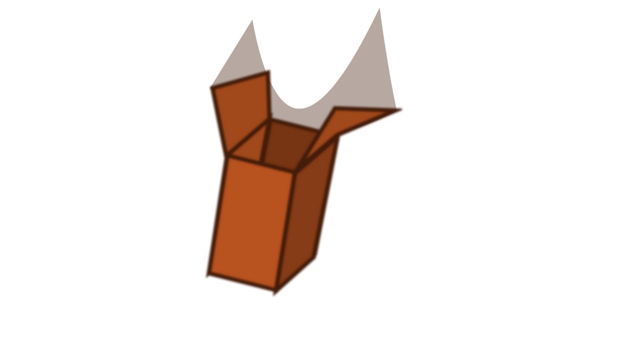 Box falling Animation - YouTube