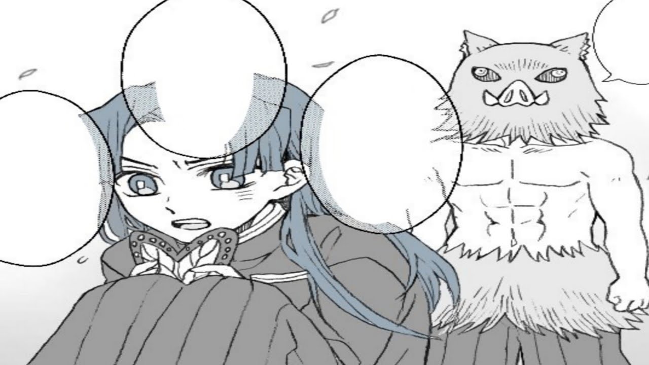 Aoi se enoja con Inosuke | Cómic Dub - YouTube