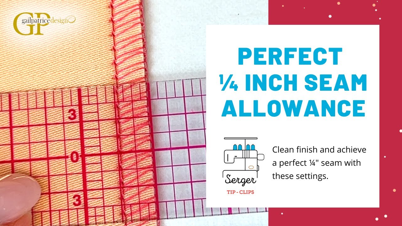 Perfect ¼ inch Seam Allowance - YouTube