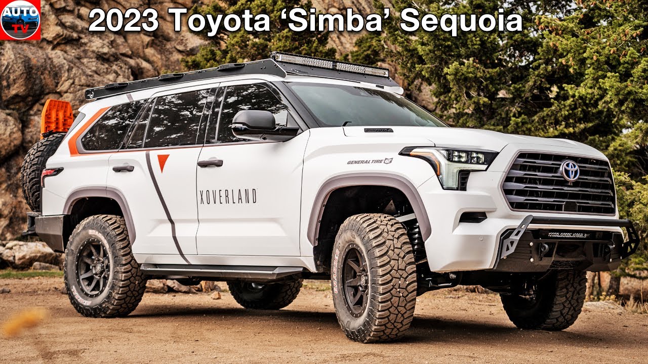 2023 Toyota 'Simba' Sequoia at SEMA - YouTube