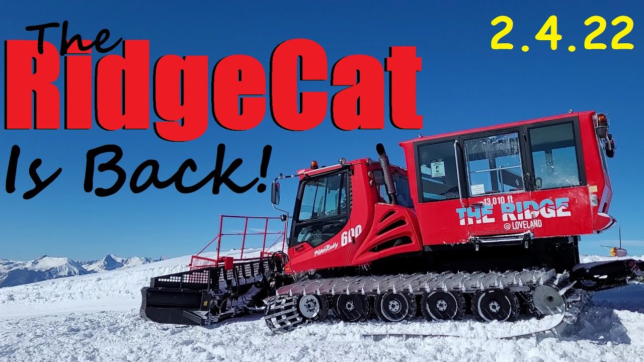 2.04.2022 Loveland RidgeCat is open!! My first time riding! - YouTube