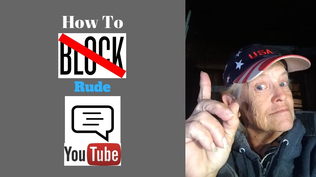 How To Block Rude Comments on YouTube Videos - YouTube