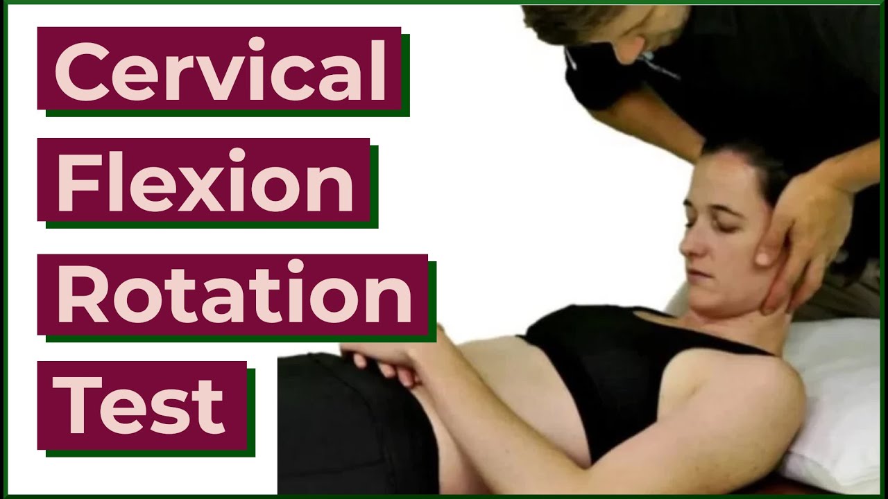 Cervical Flexion Rotation Test | Cervical Mobility - YouTube