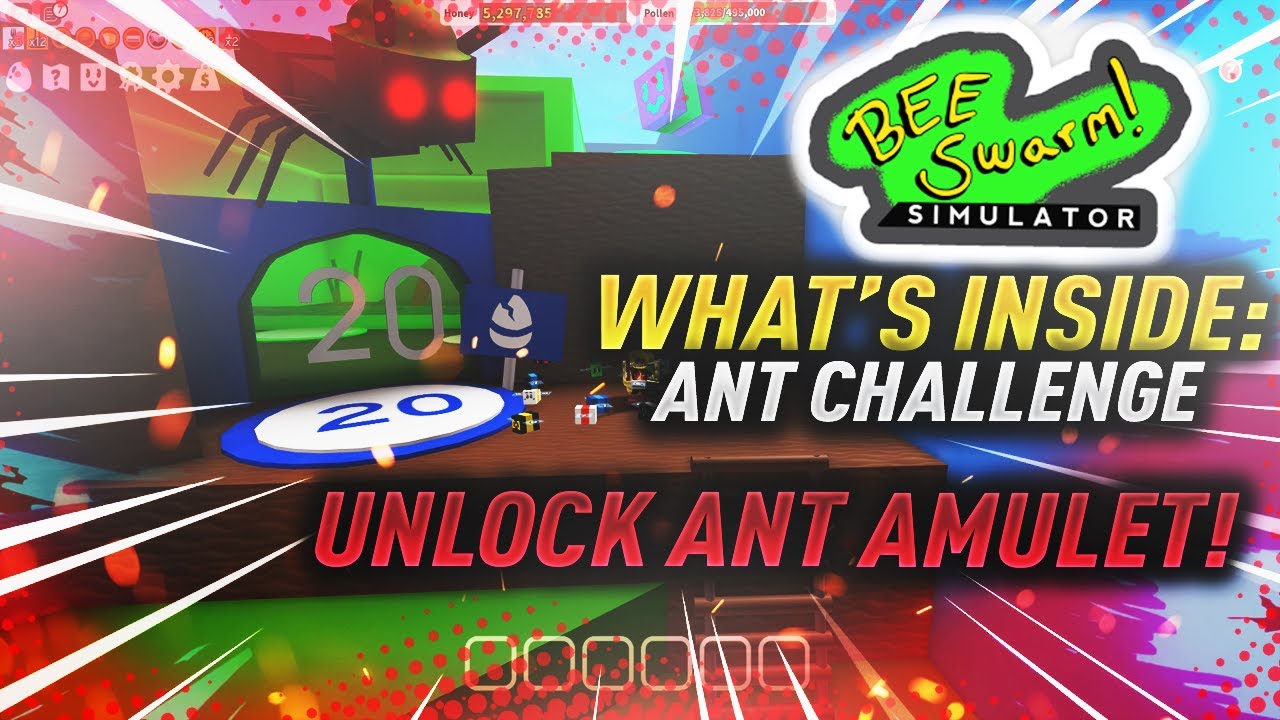 Ant Challenge! How to UNLOCK The ANT AMULET! + New Area Unlocked ...