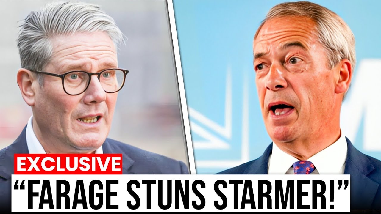 BREAKING: Nigel Farage STUNS Kier Starmer into Silence Live on Air! - YouTube