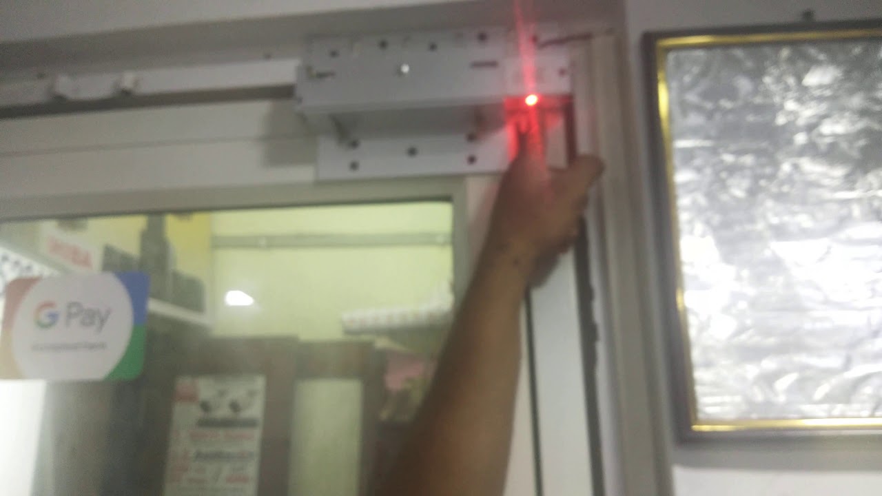 BIOMETRICS ACCESS DEVICE INSTALLATION WITH ELECTRO MAGNETIC EM LOCK ...