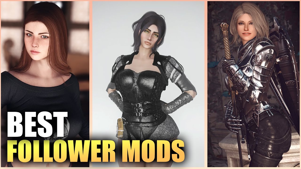 The 7 BEST Follower Mods you NEED for Skyrim that are ESSENTIAL - YouTube