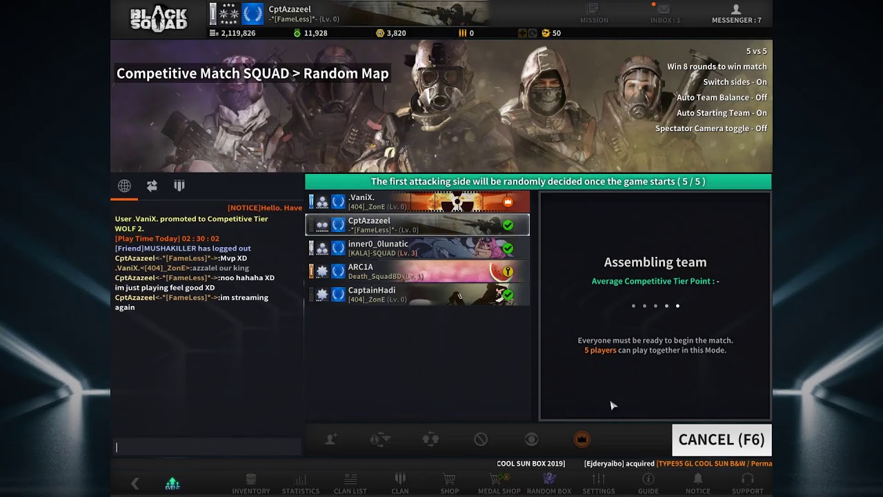 BlackSquad Competitive Live Streaming - YouTube