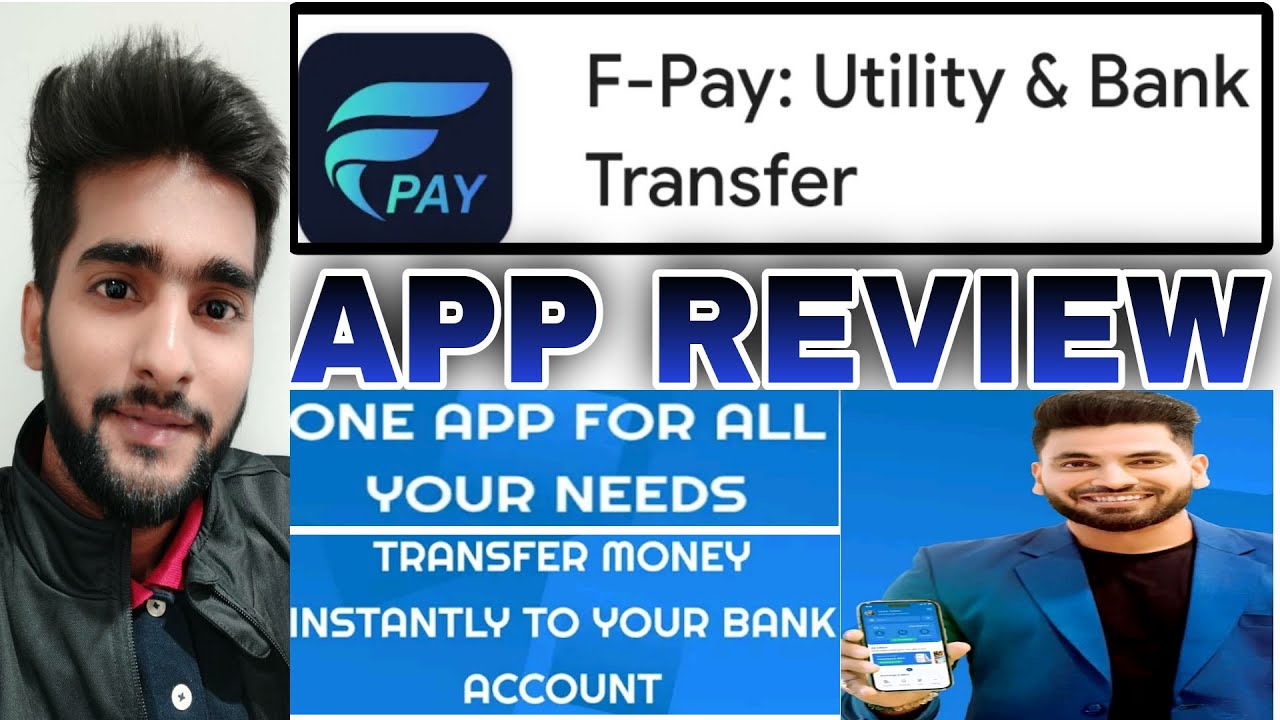 F pay utility and bank transfer app review | f pay kya hai | MD TALKIES ...