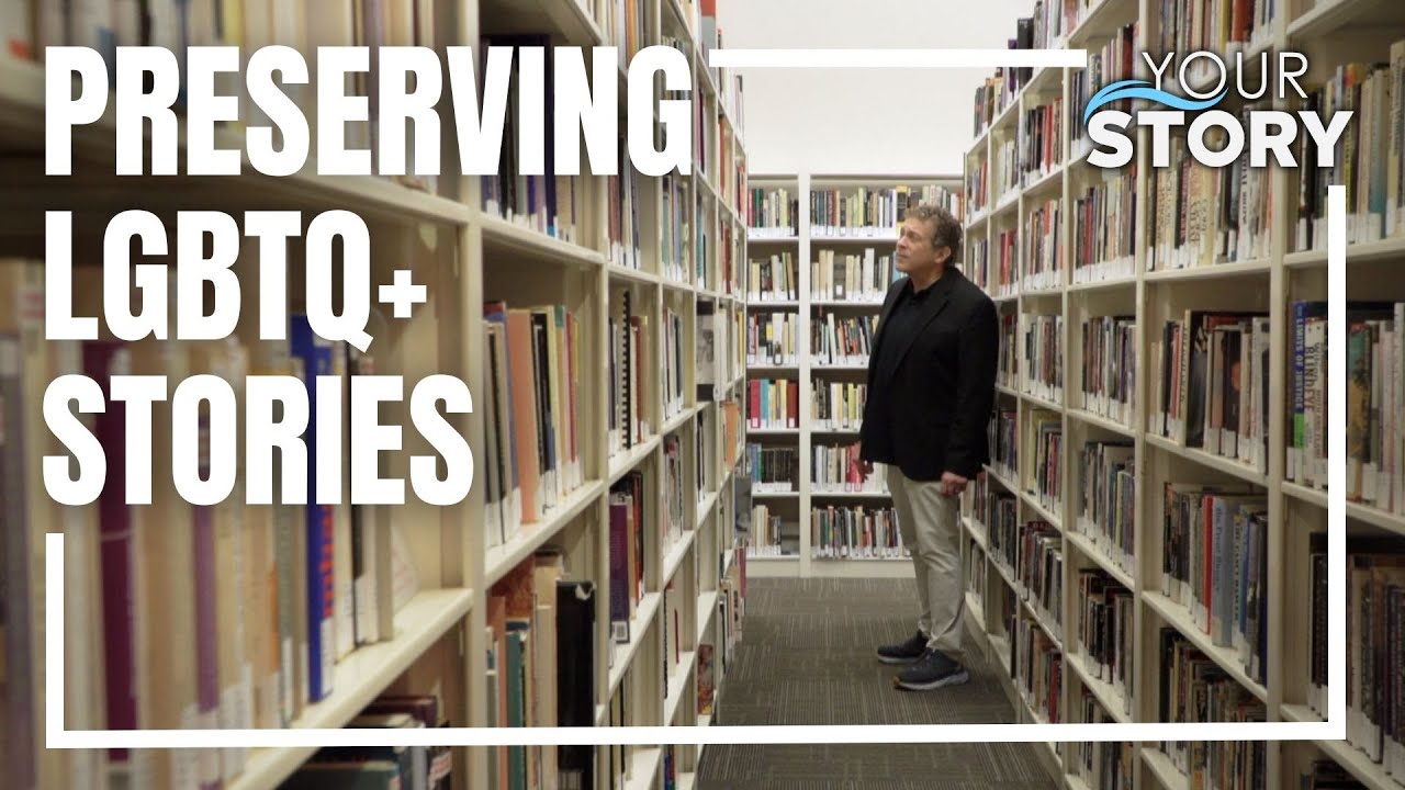 This is ONE of the LARGEST LGBTQ+ Archives and Libraries in the U.S ...