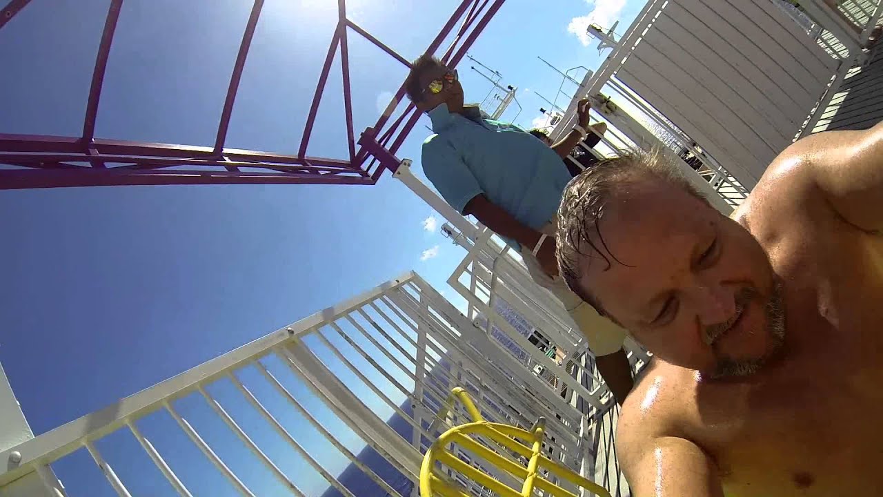 Carnival Magic Water Slides - YouTube