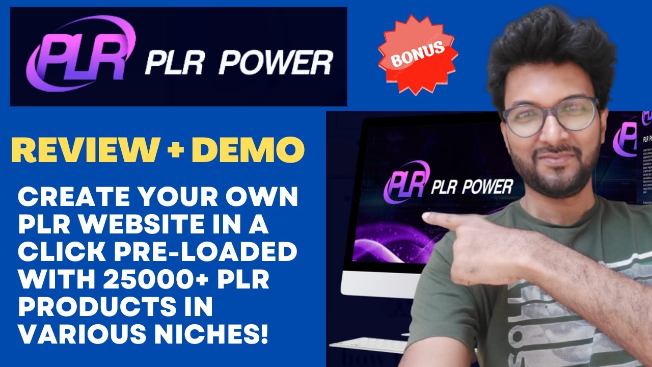 PLRPower Review + Demo – Create Your Own PLR Website in a Click pre ...