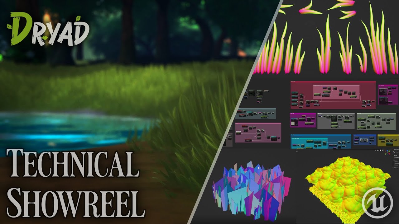 Grass System Technical Showreel | Dryad | Denis Melcher - YouTube