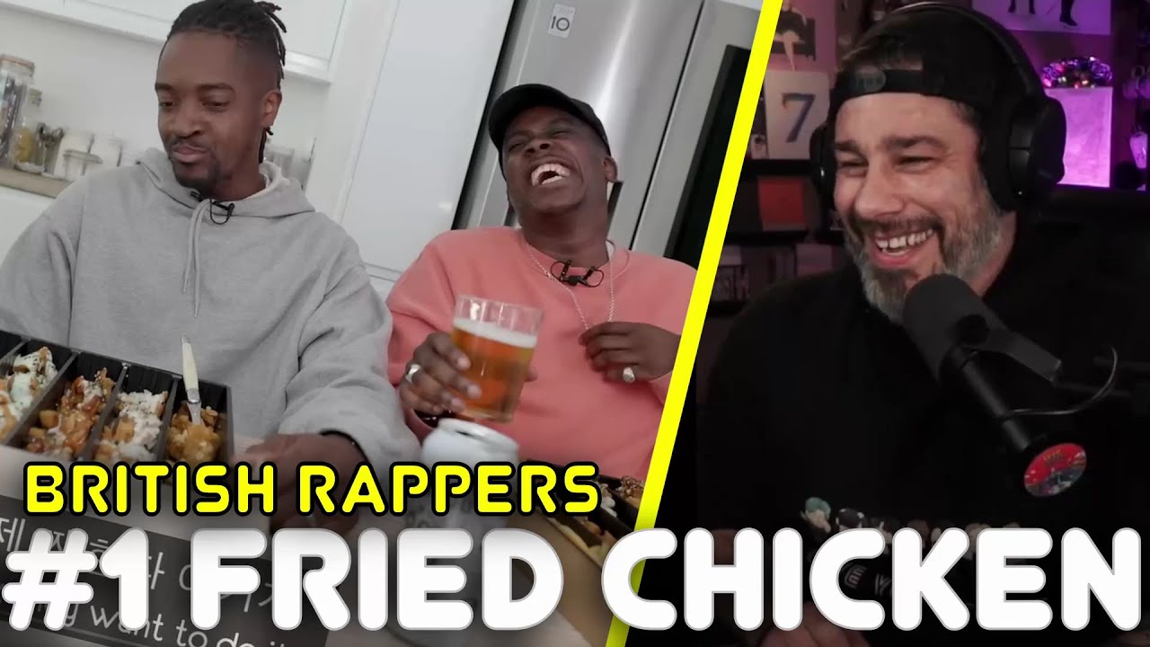 U.S. Marine Reacts- British Rappers try the #1 Fried Chicken in Korea ...