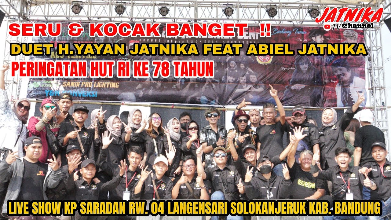 HEBOH & KOCAK DUET H. YAYAN JATNIKA FEAT ABIEL JATNIKA/ LIVE SHOW ...