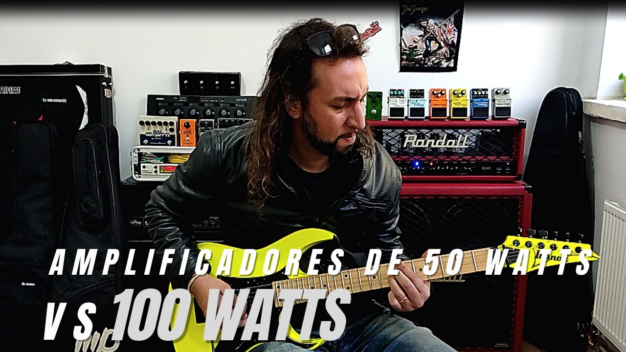 Amplificador de Guitarra 100 Watts ou 50 Watts ? A Diferença Não Esta ...