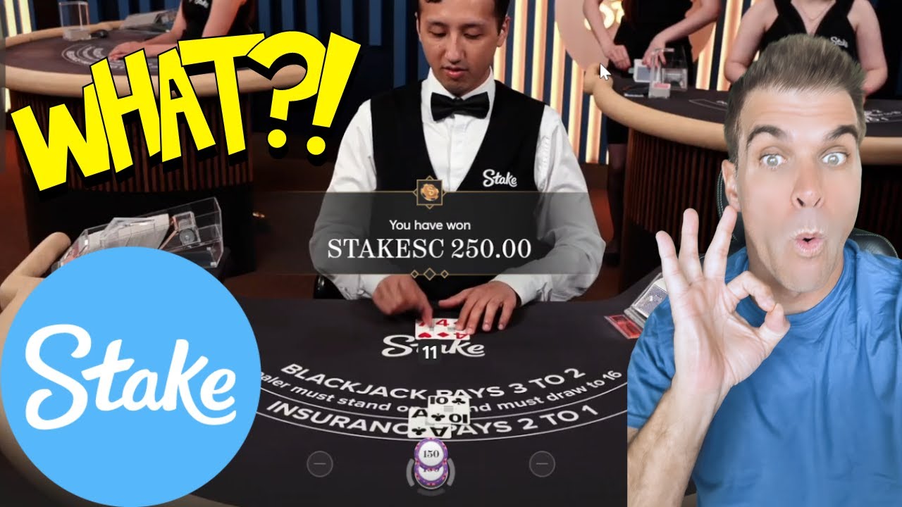 DEALER GIVES ME ADVICE ON A HAND! #blackjack #stake - YouTube