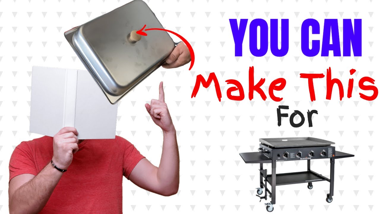 Homemade Square Steam Pan For Blackstone Griddle DIY Project - YouTube