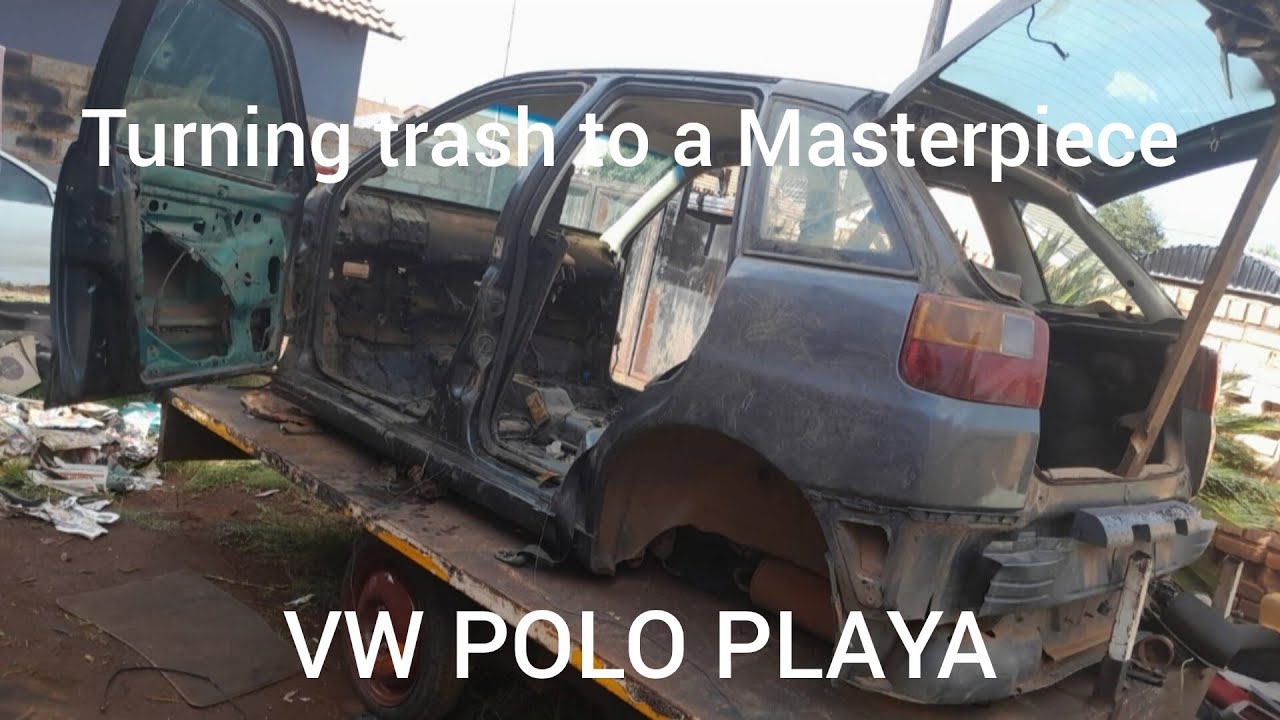 Building a VW Polo Playa in my backyard | The Shell has arrived ...