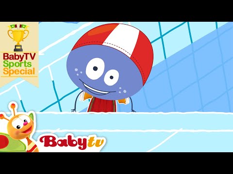 Swim in the Pool with Mick | BabyTV Sports Special @BabyTV