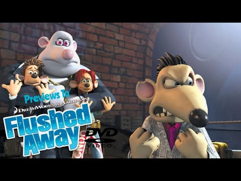 Previews To Flushed Away (2006) 2007 DVD - YouTube