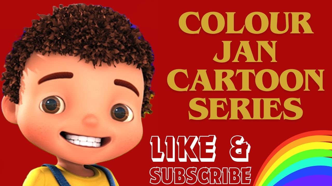 colour in Jan Cartoon Series amazing colour // 🎨🖍️// 🌈 - YouTube