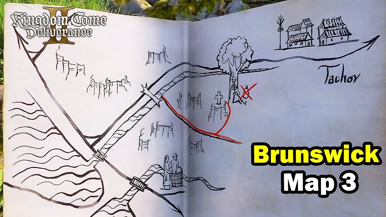 Brunswick Map 3 Location – The Hidden Treasure (KCD2 Guide) - YouTube