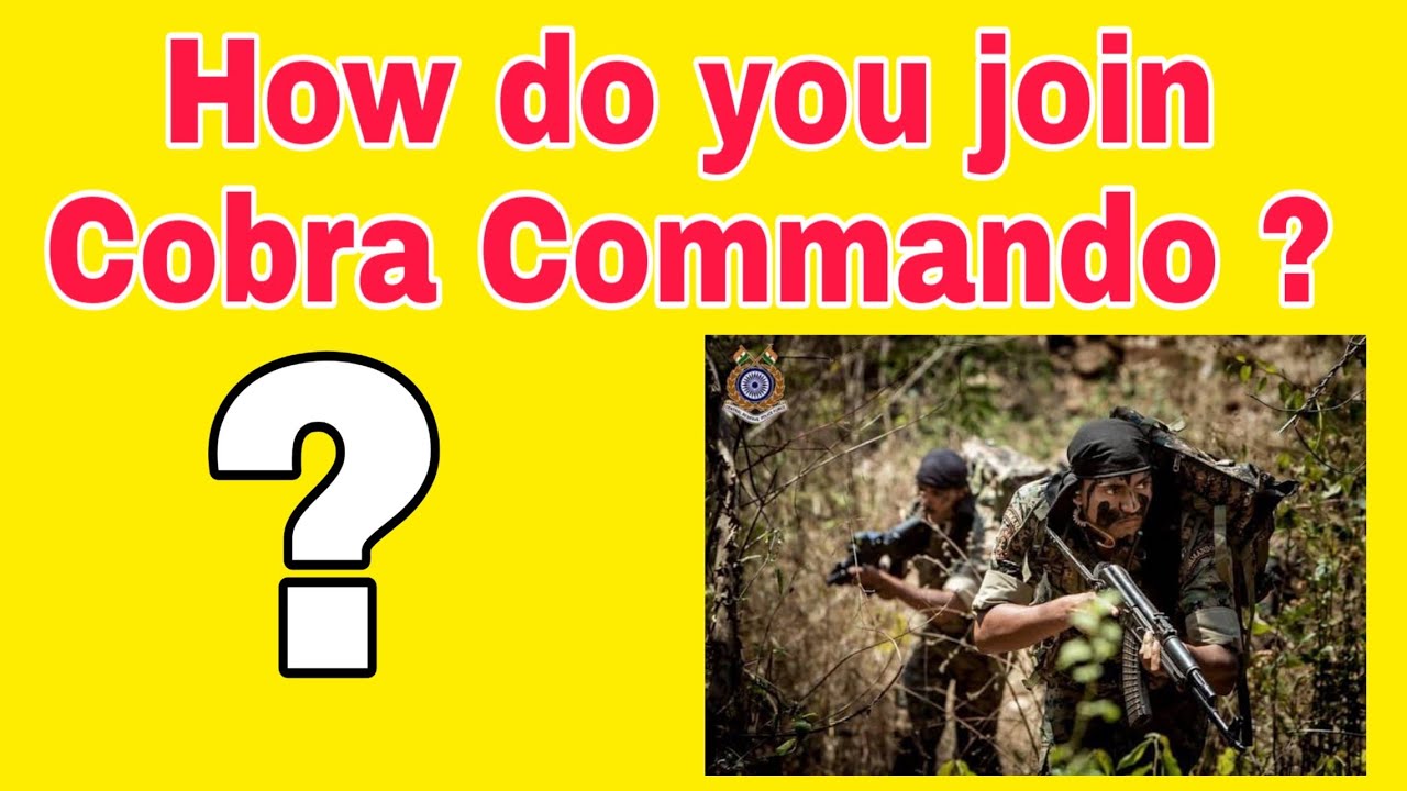 How do you join Cobra Commando ? - YouTube