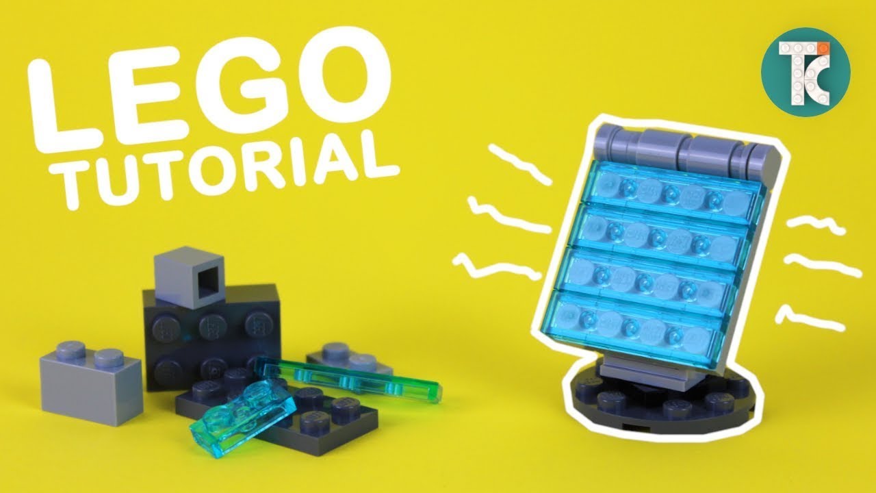 How to make a Lego solar panel - YouTube