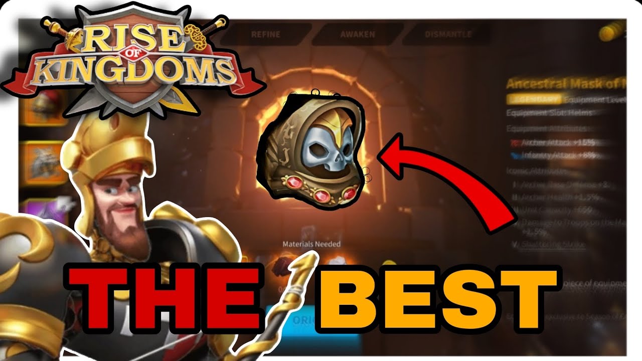 THE BEST ARCHER EQUIPMENT IN RISE OF KINGDOMS - YouTube