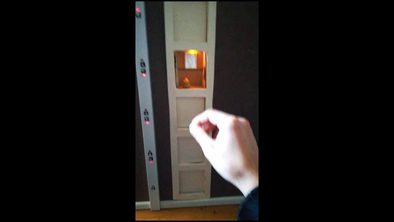 Miniature lift Test case 7 - YouTube