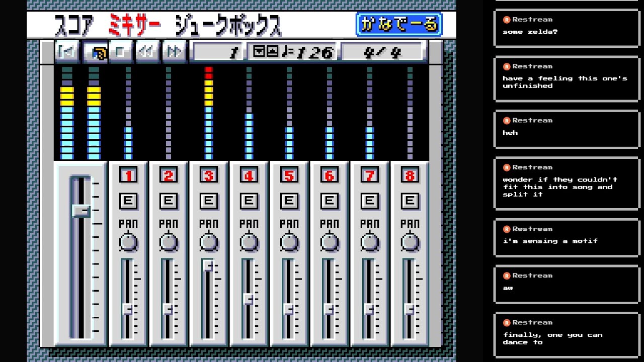 Music Maker Kanaderu (SNES) Playing Satellaview Memory Pack Songs ...