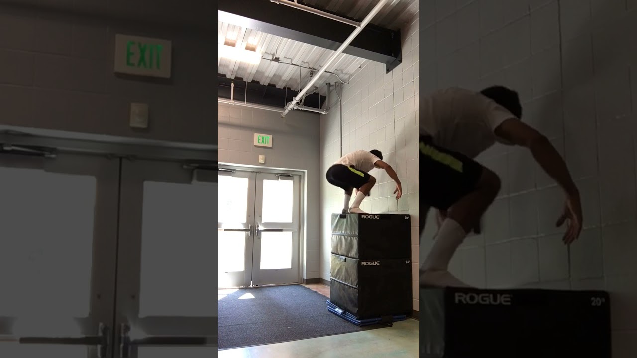 48 inch box jump - YouTube