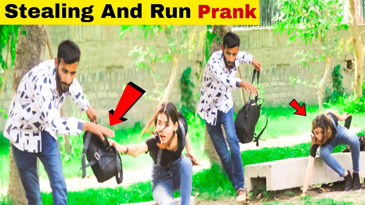 Stealing And Run Prank | @show Pranks - YouTube
