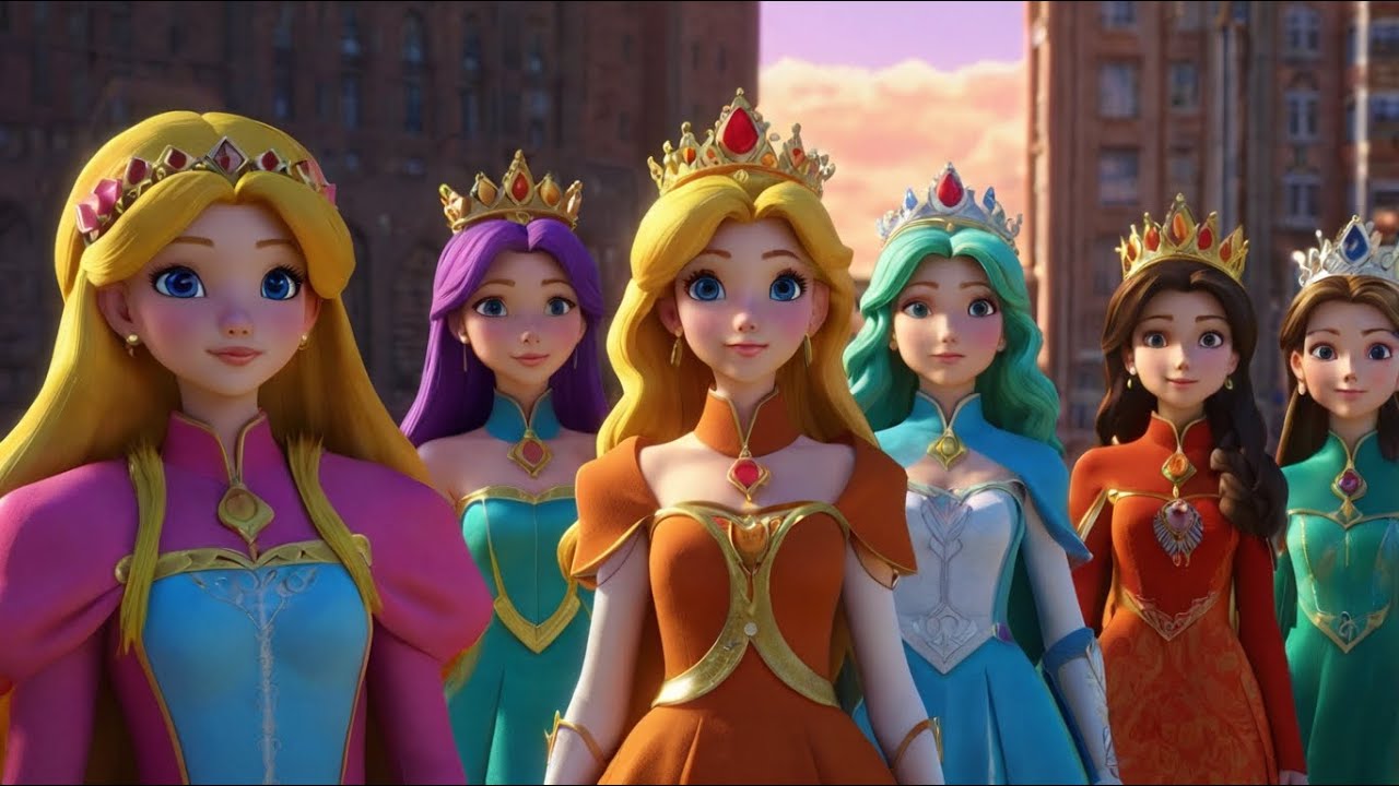 The Seven Princesses of Lumina || The Princesses' Journey || Sisters of ...