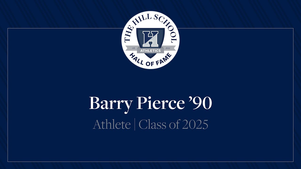 Athletics Hall of Fame Class of 2025 | Barry Pierce '90 - YouTube