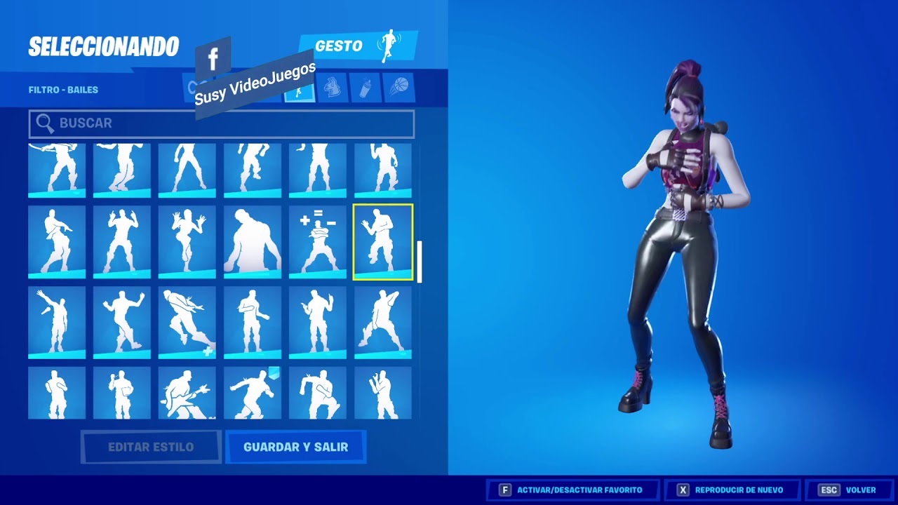 FORTNITE RISA GESTOS - YouTube