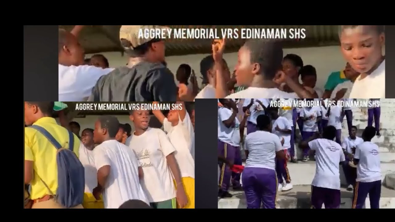 AGGREY MEMORIAL AND EDINAMAN SHS IN HEATED JAMA [MORALE] #foryou # ...