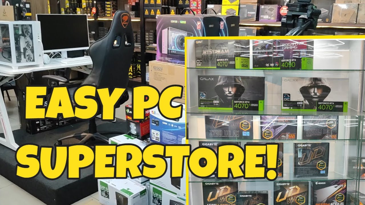 Easy PC Bacoor visit | Mura at kumpleto ang pang computer dito! - YouTube