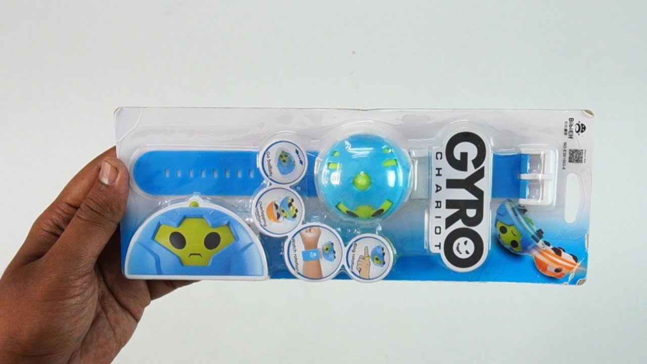 Unboxing hand watch gyro chariot Robot - YouTube