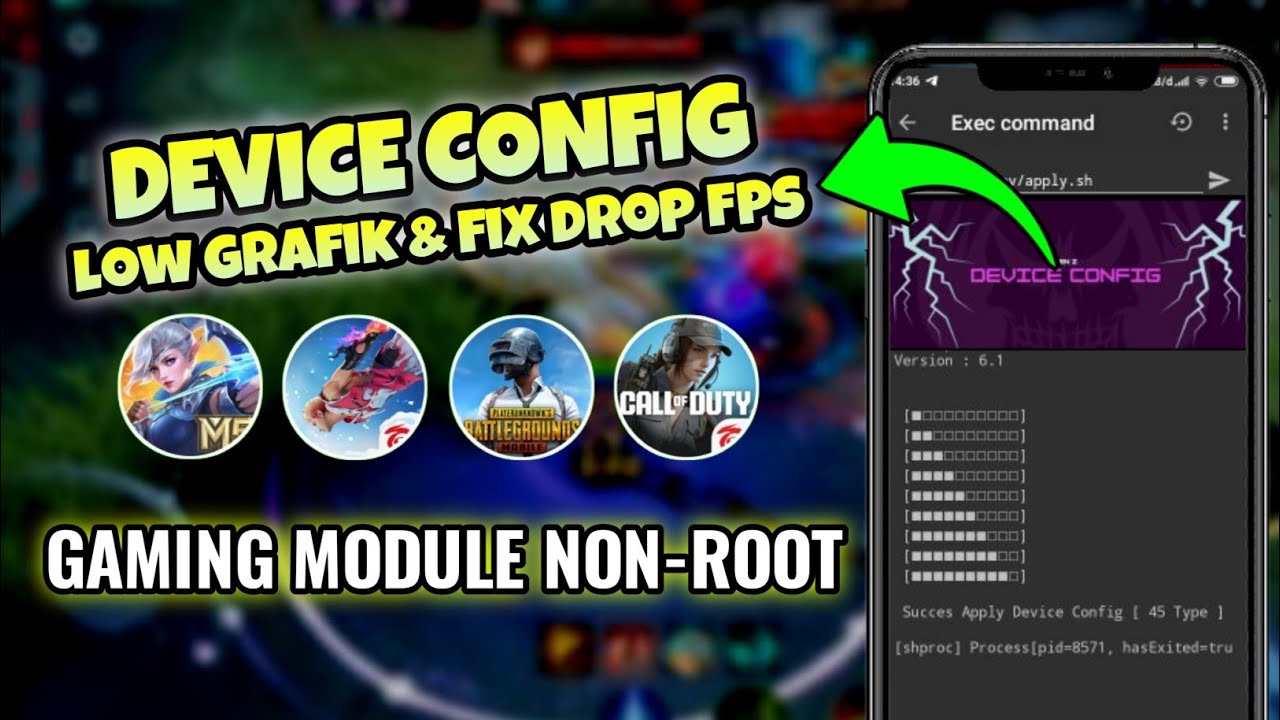 Fitur Gaming - Device config Gen Z 6.1 - Module gaming brevent - YouTube