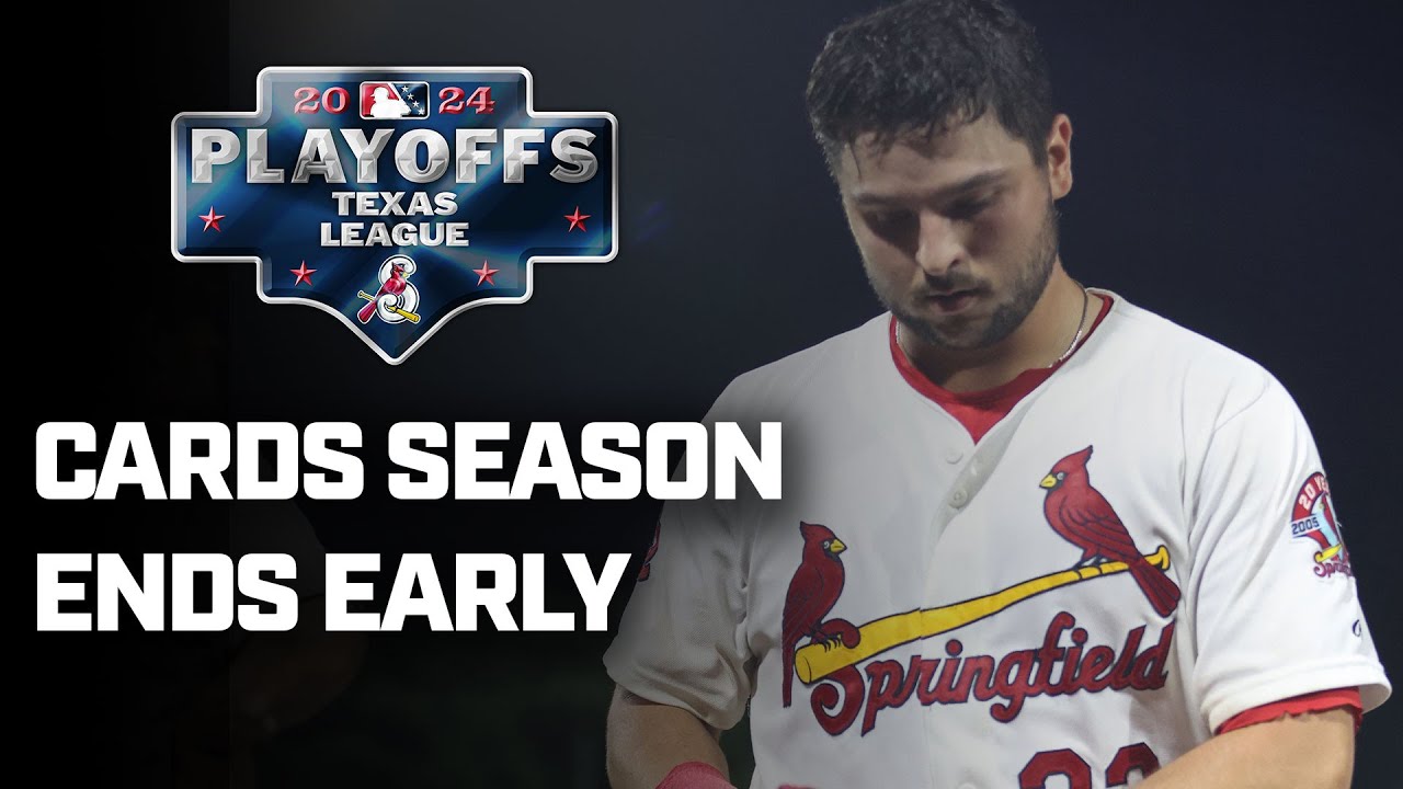 Springfield Cardinals 2024 season ends in heartbreak | Game 3 ...