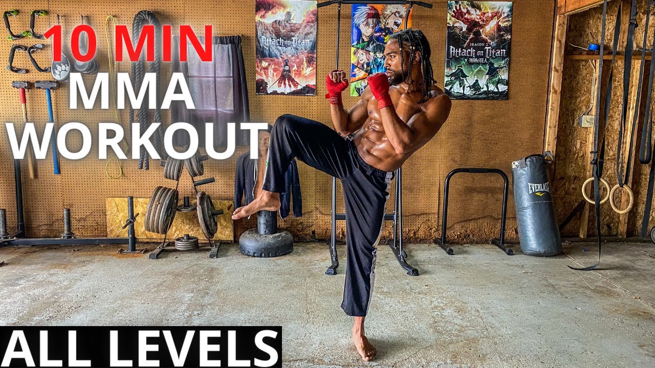 MMA Workout For All Levels | Part 2 - YouTube
