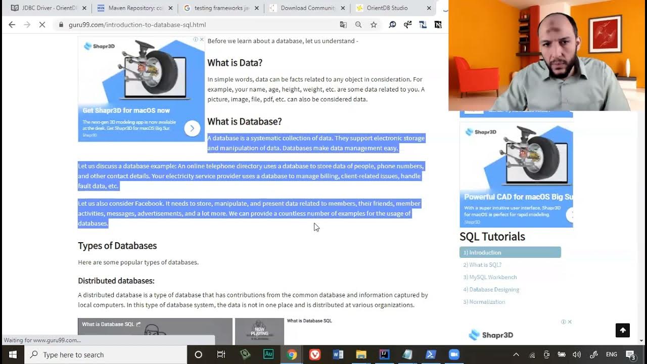 27 Modern Java Web Insert data into orientdb classes and select - YouTube
