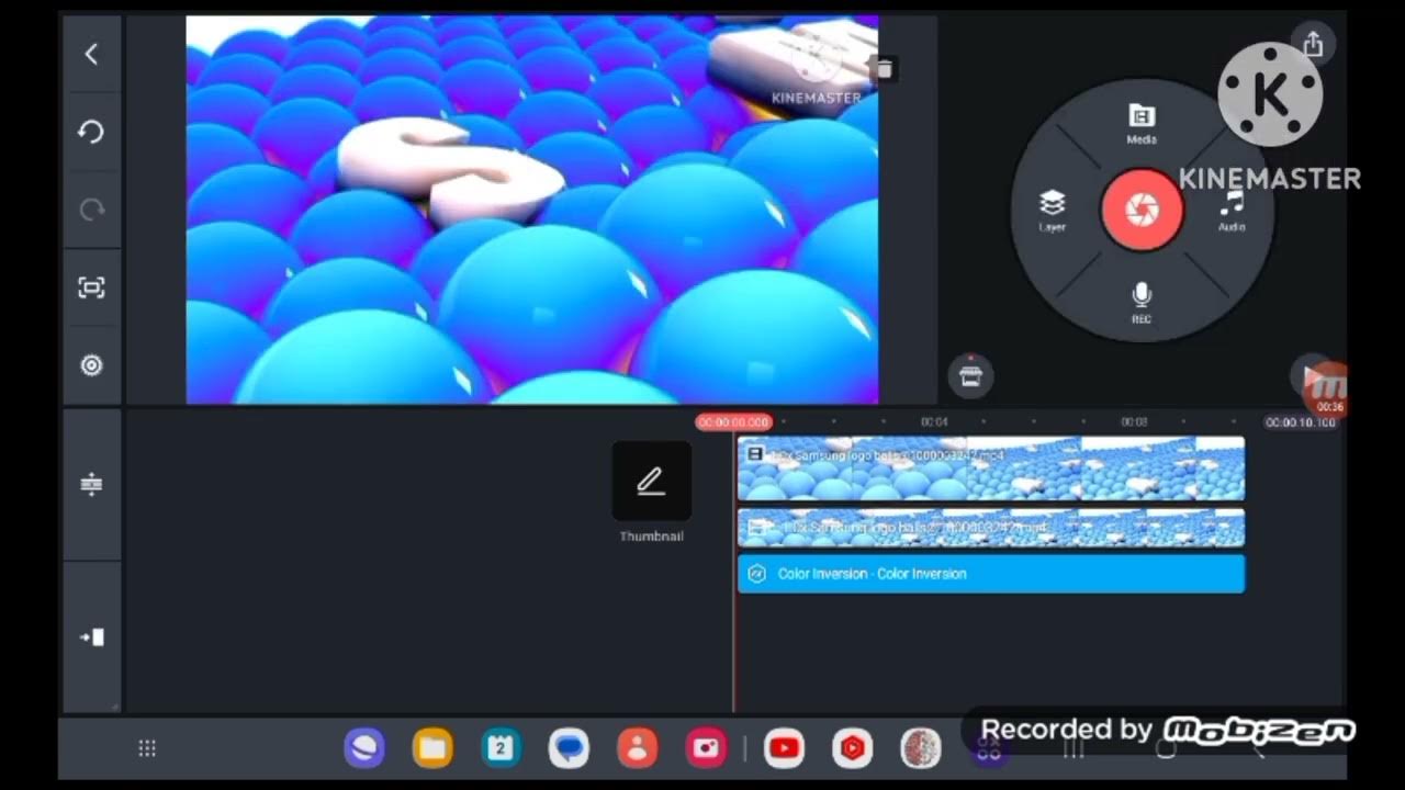 How to make Electronic Sounds Gradient Map on Kinemaster - YouTube