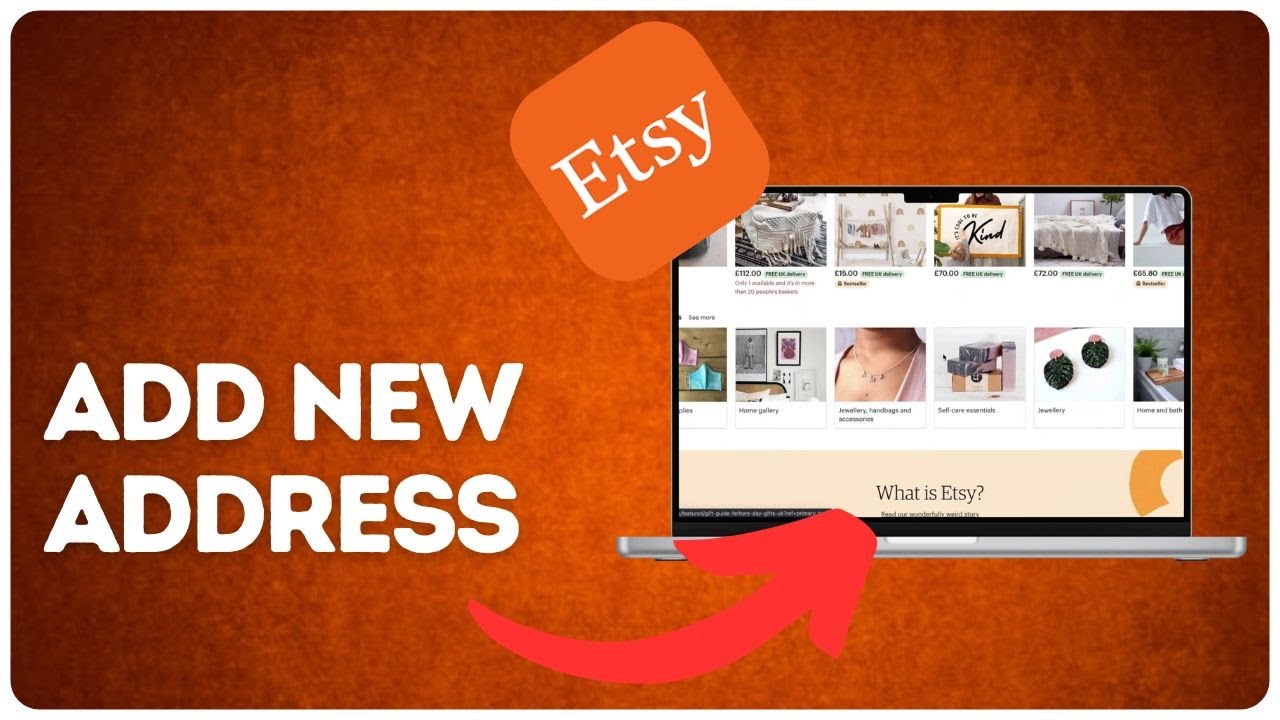 How to add new address on Etsy? - YouTube