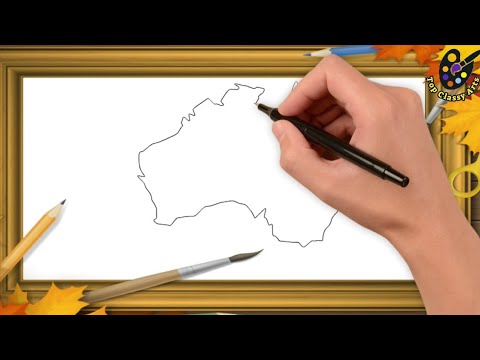 ️ “How to Draw Australia Map EASY! | Step-by-Step Tutorial for ...