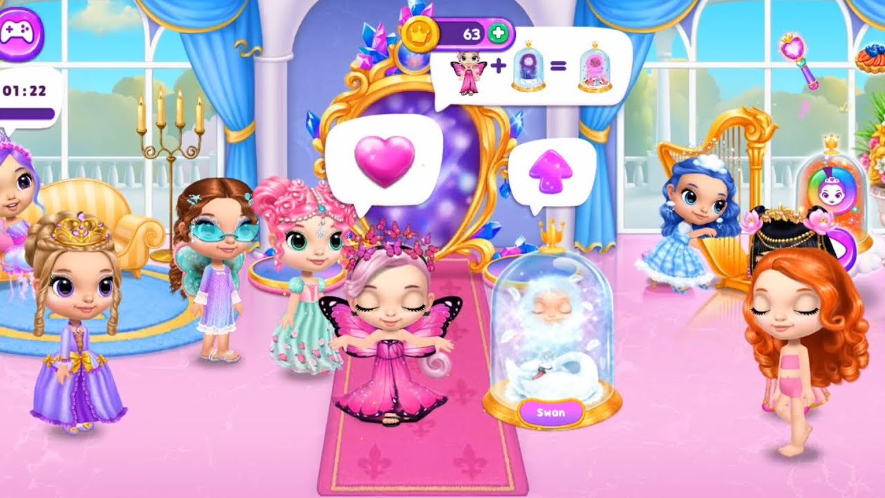 Princesses enchanted castle | tutotoons games | Princesses enchanted ...