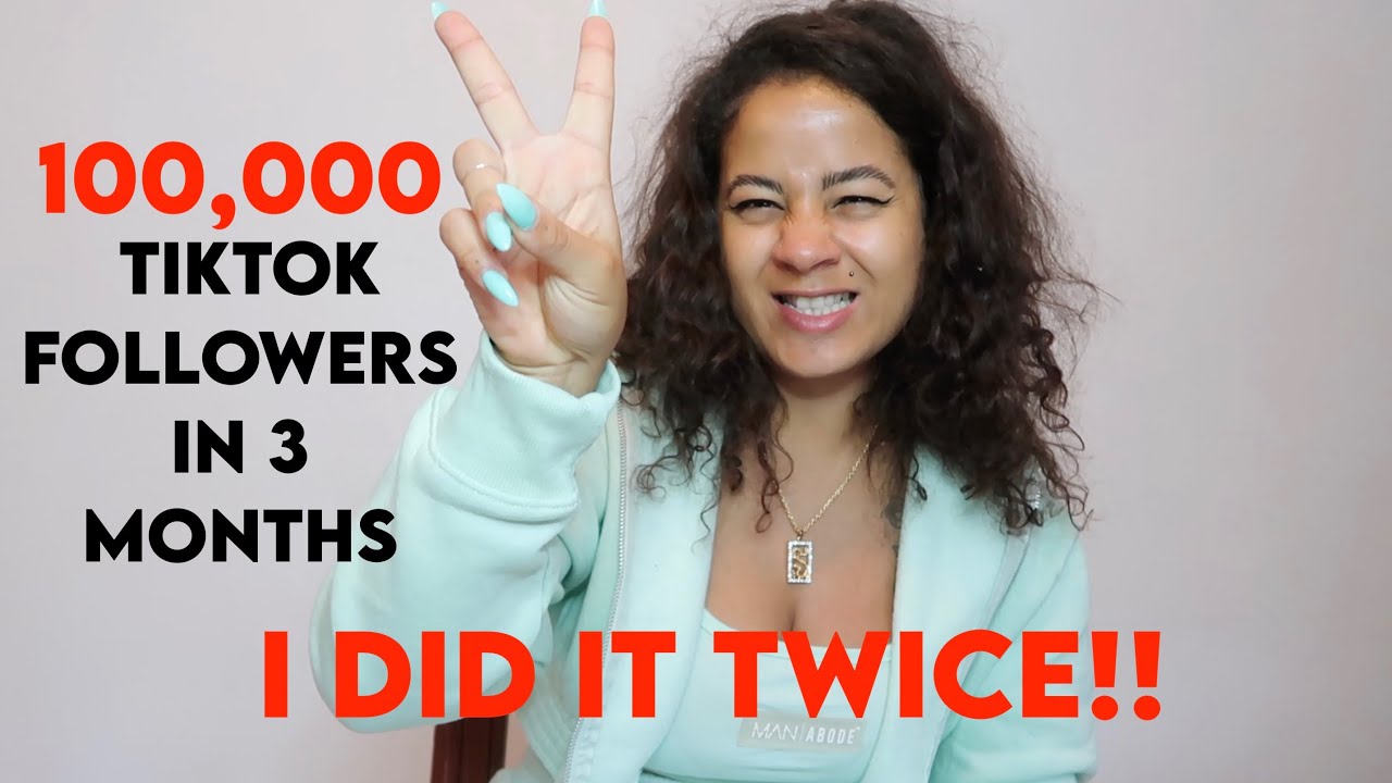 HOW I GOT 100,000 FOLLOWERS ON TWO TIKTOK ACCOUNTS - IN THREE MONTHS ...