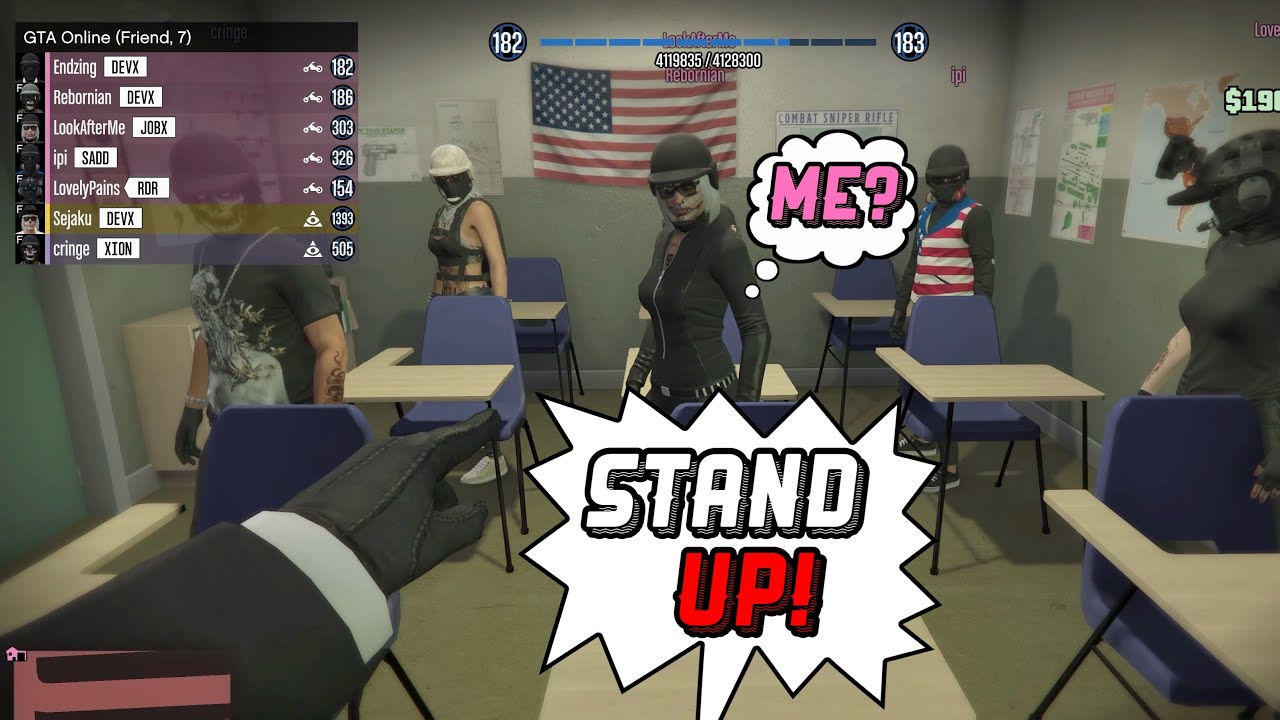Teaching GTA TRYHARDS How To Play BASE - GTA Online - YouTube